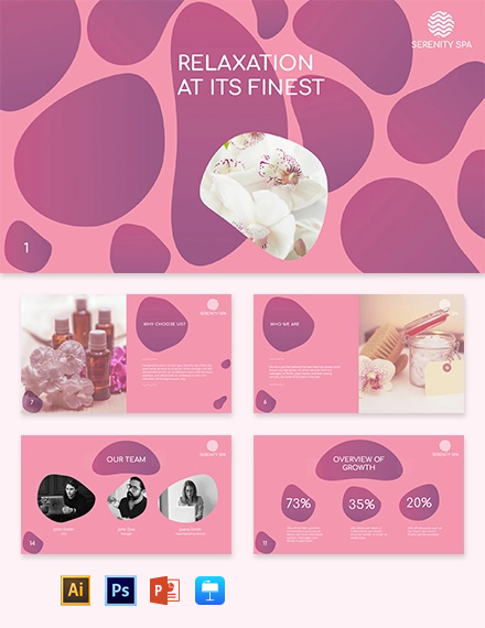 Spa Presentation Template