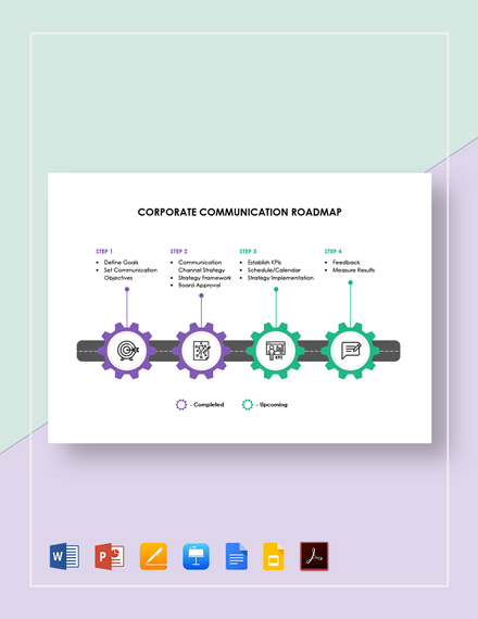 Free Simple Employee Communication Roadmap Template - Google Docs ...