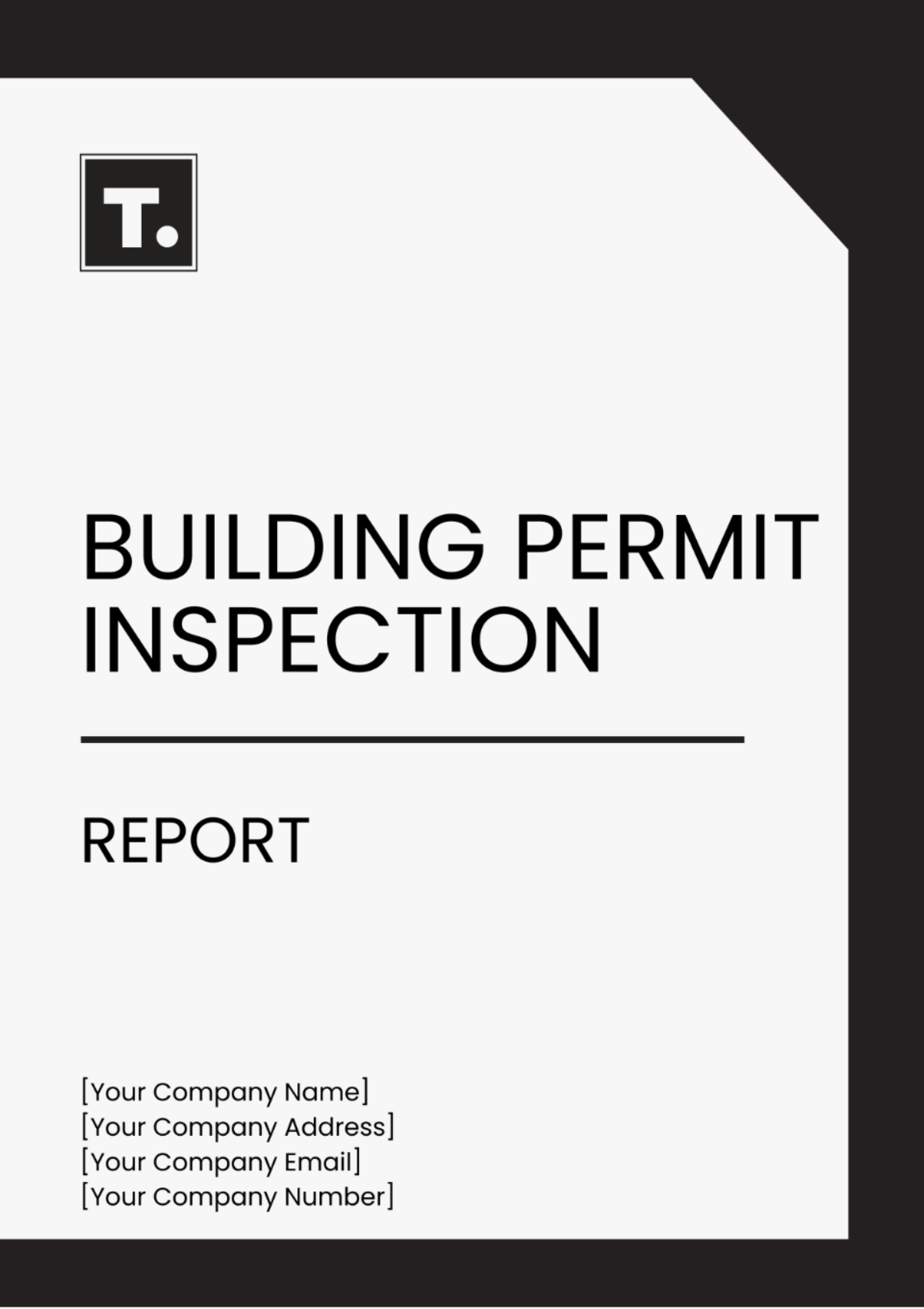 Free Inspection Report Template To Edit Online