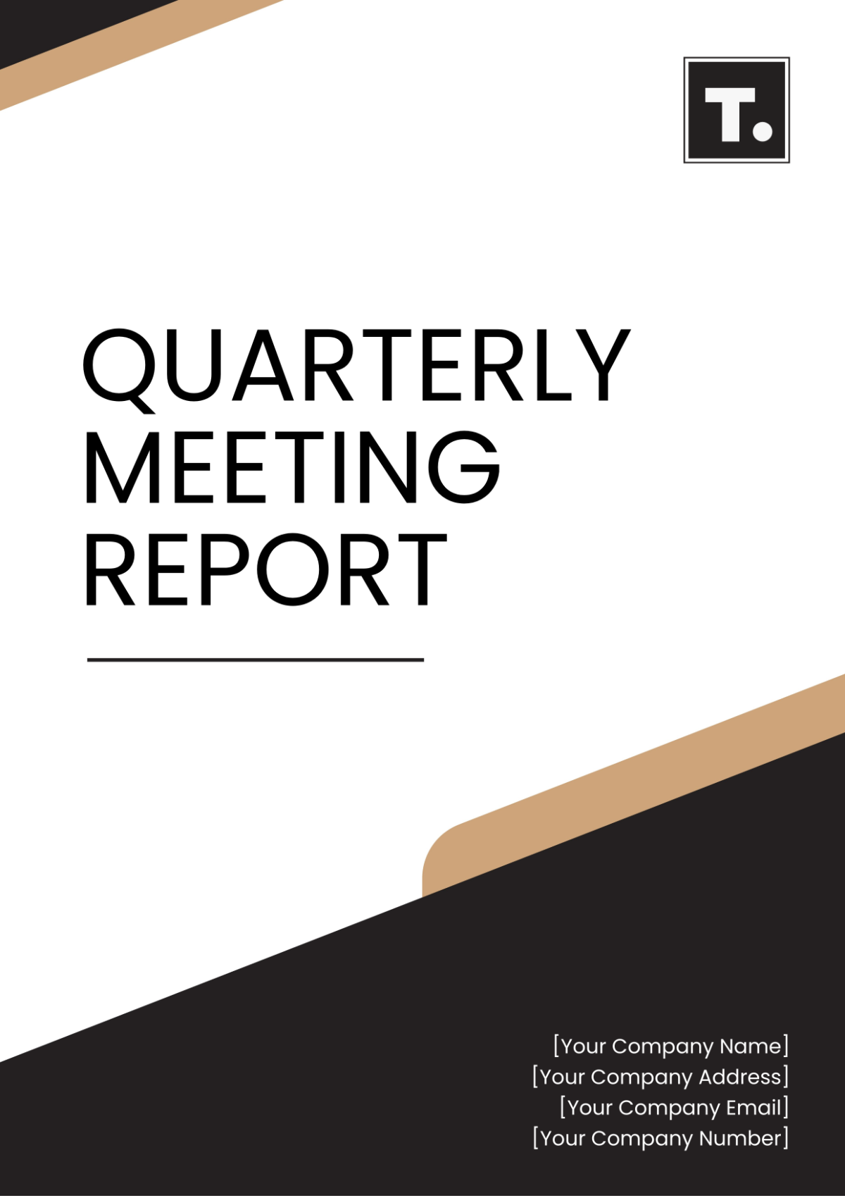 Free Quarterly Report Template To Edit Online
