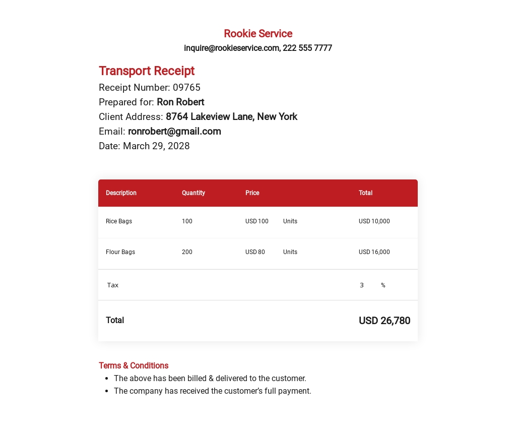 FREE Medical Receipt Template - PDF | Word (DOC) | Excel | Apple (MAC ...