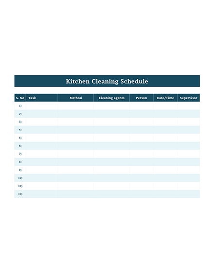 Production Schedule Template: Download 128+ Schedules in Word, Pages ...