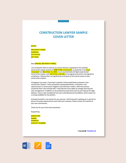 FREE Lawyer Recommendation Letter Template - PDF | Word (DOC) | Google ...