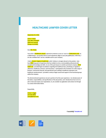 FREE Lawyer Recommendation Letter Template - PDF | Word (DOC) | Google ...