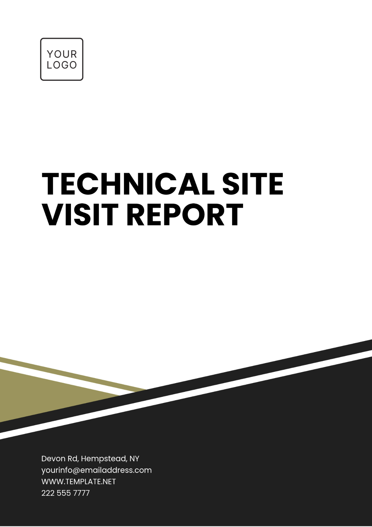 Free Sample Building Site Visit Report Template To Edit Online