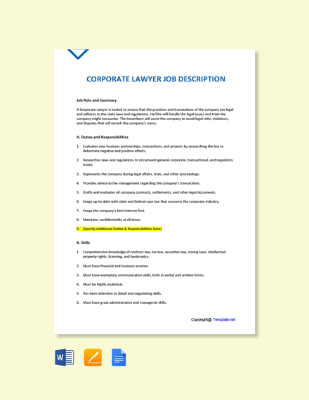 FREE Lawyer Recommendation Letter Template - PDF | Word (DOC) | Google ...