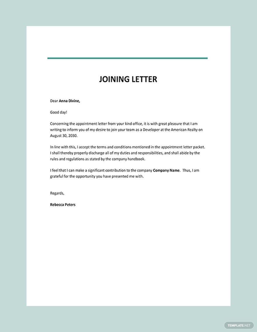 Joining Letter Format Word Free Infoupdate