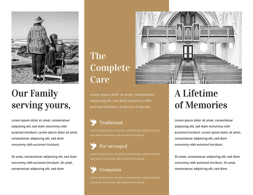 Funeral Brochure Template - Download in Word, Google Docs, Illustrator ...