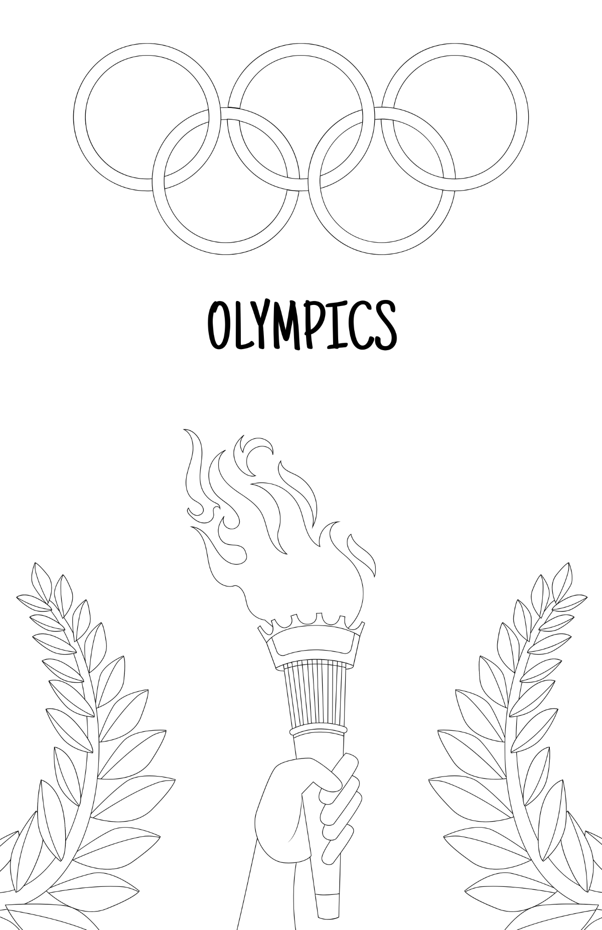 Free Olympics Poster Drawing Template Edit Online Download Free Olympics Poster Drawing Template Edit Online Download