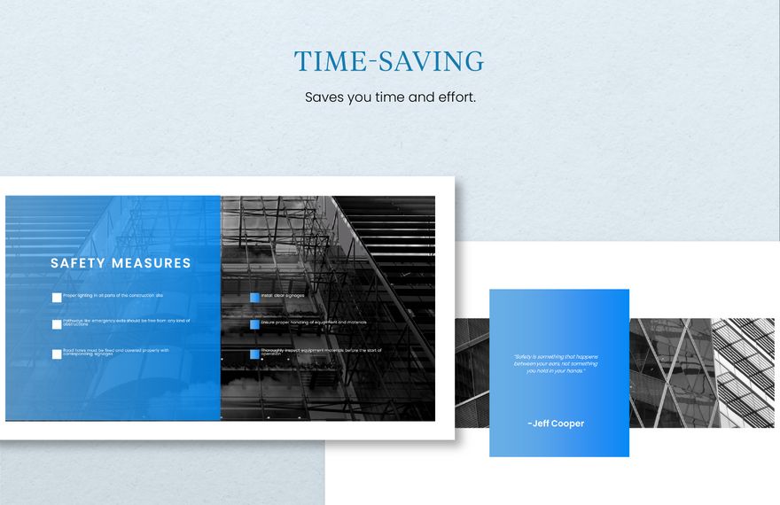 Construction Site Safety Presentation Template - Download in Google ...