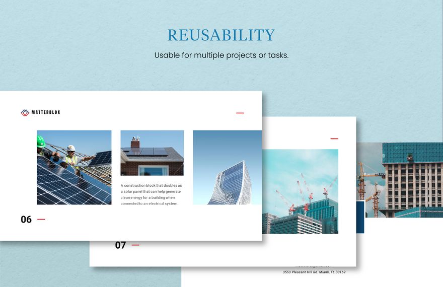 Construction Project Presentation Template - Download in PowerPoint ...