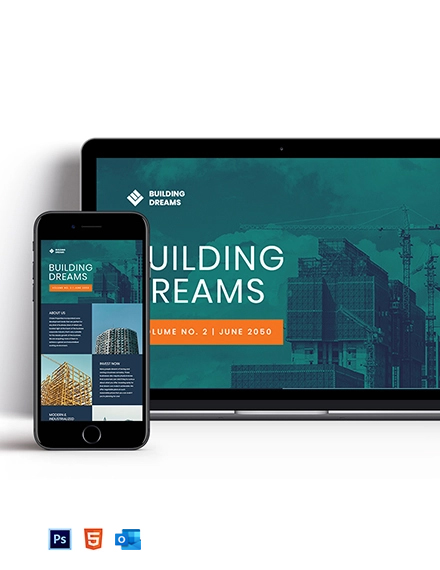 Monthly Newsletter Template