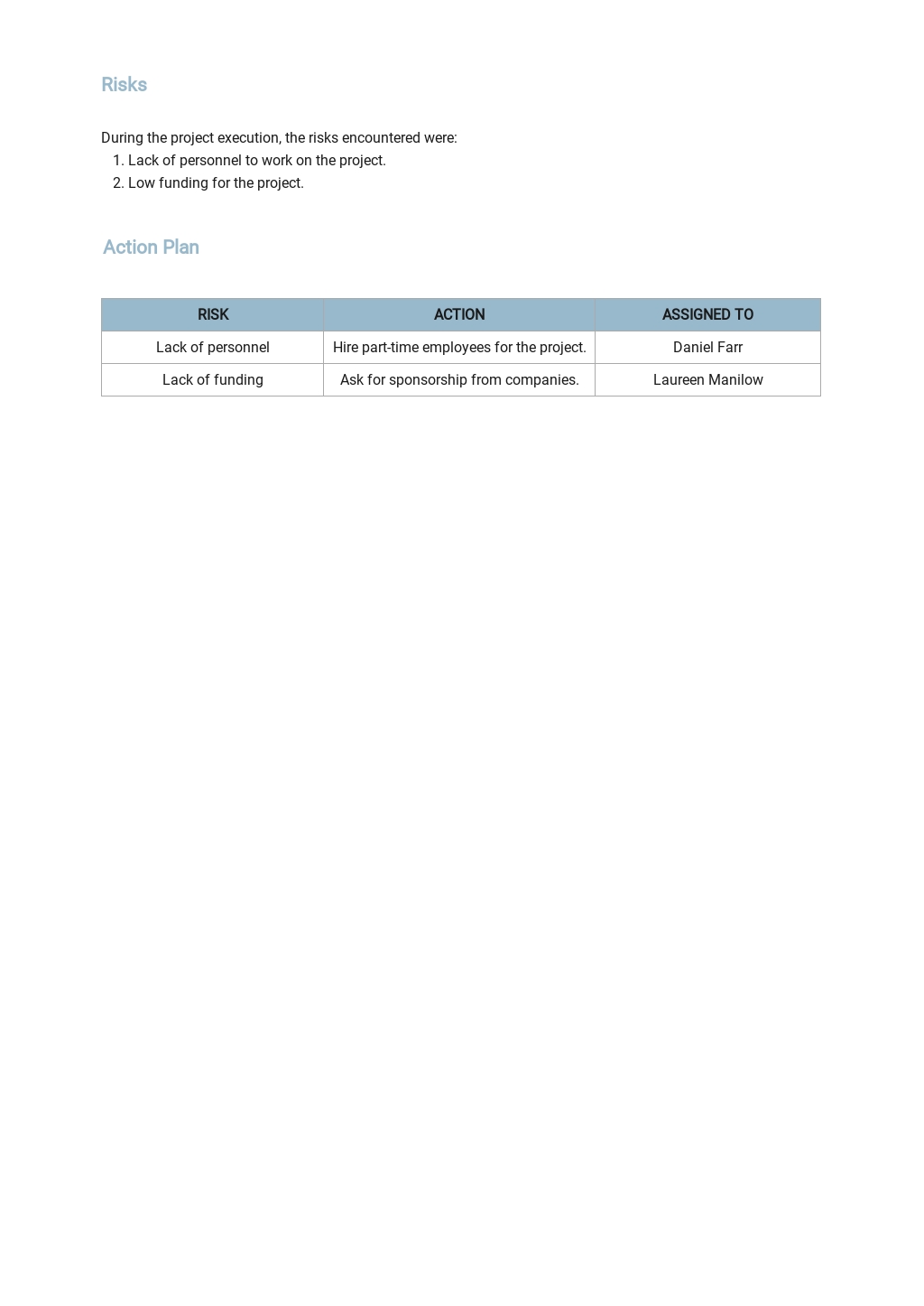 Company Weekly Status Report Template [Free PDF] - Google Docs, Word ...