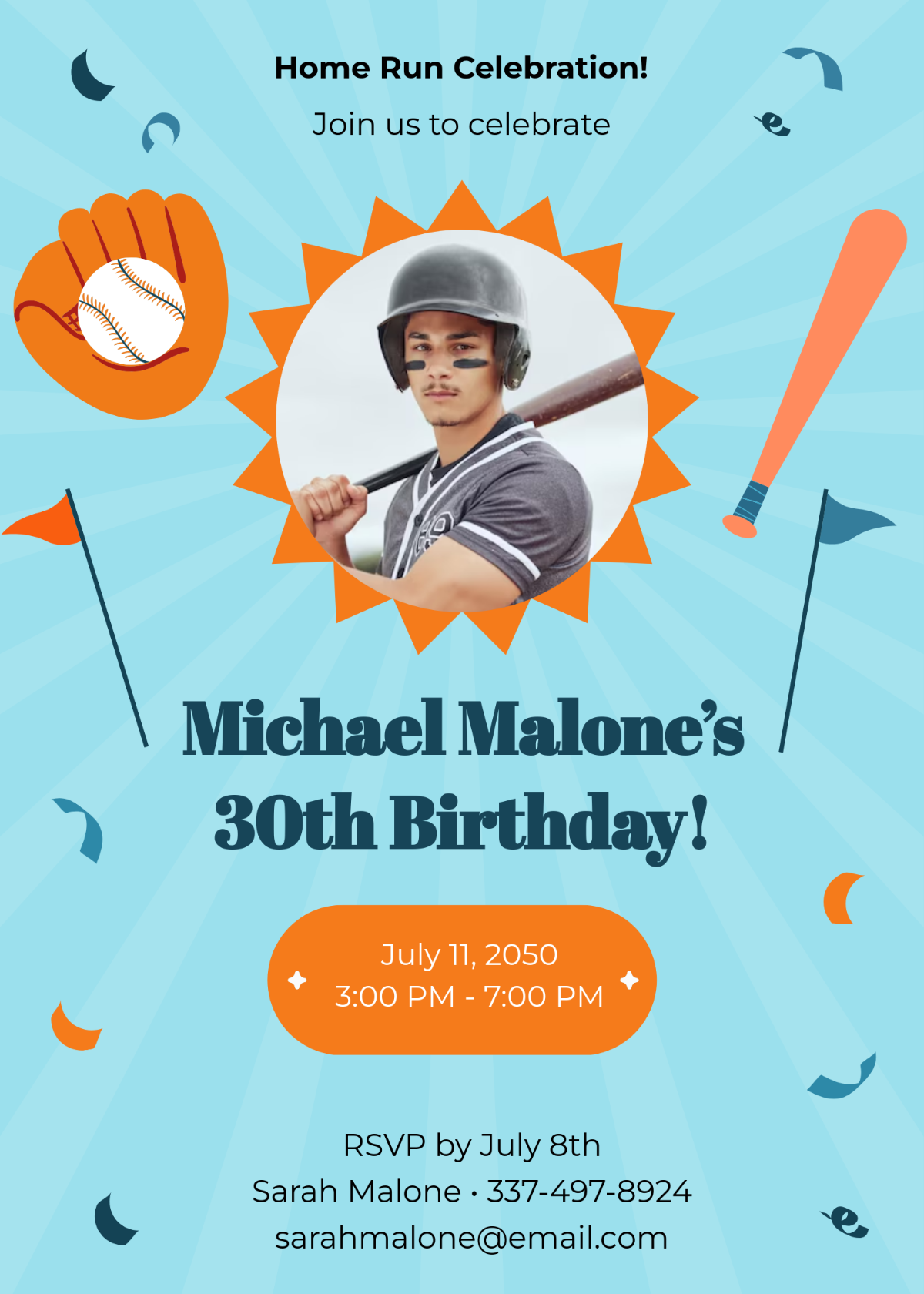 Free Baseball Invitation Templates Editable And Printable Free Baseball Invitation Templates Editable And Printable