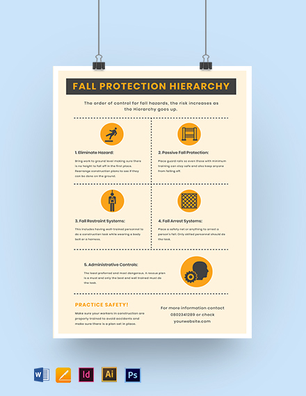 FREE Safety Rules Poster - PSD, AI, ID, Word, Pages, Google Docs