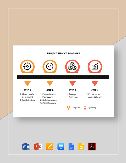 15+ Project Roadmap Word Templates - Free Downloads | Template.net