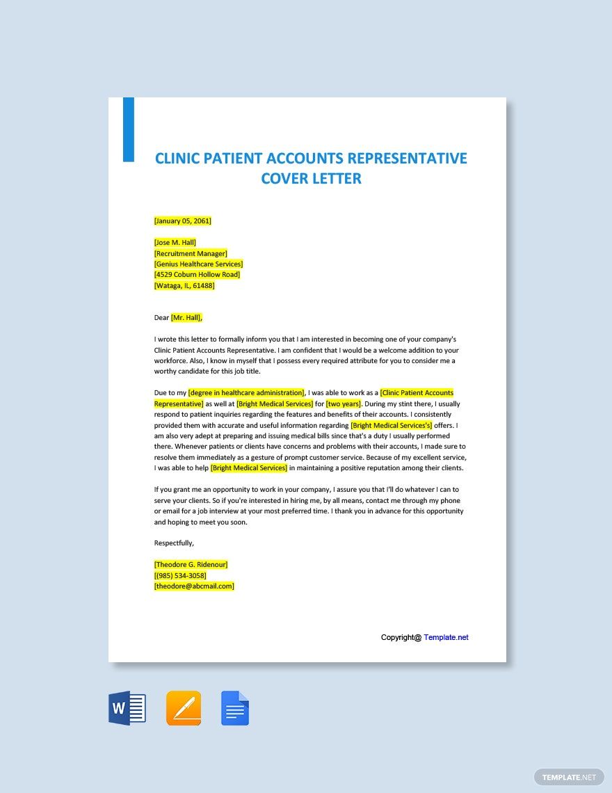 Doctor Letter For Patient Template - Google Docs, Word | Template.net