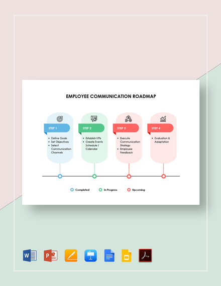 Download 8+ Communication Roadmap Templates - PDF | Word (DOC) | Google ...
