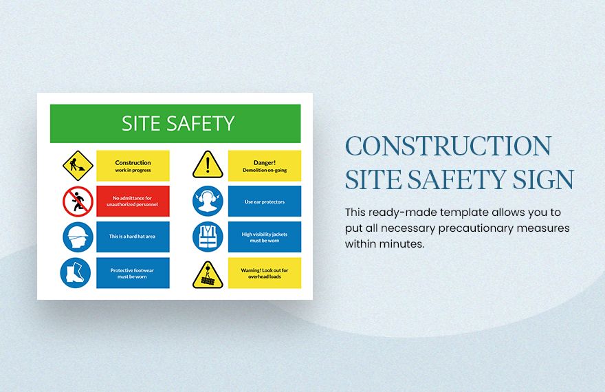 Caution Sign Template Microsoft Word