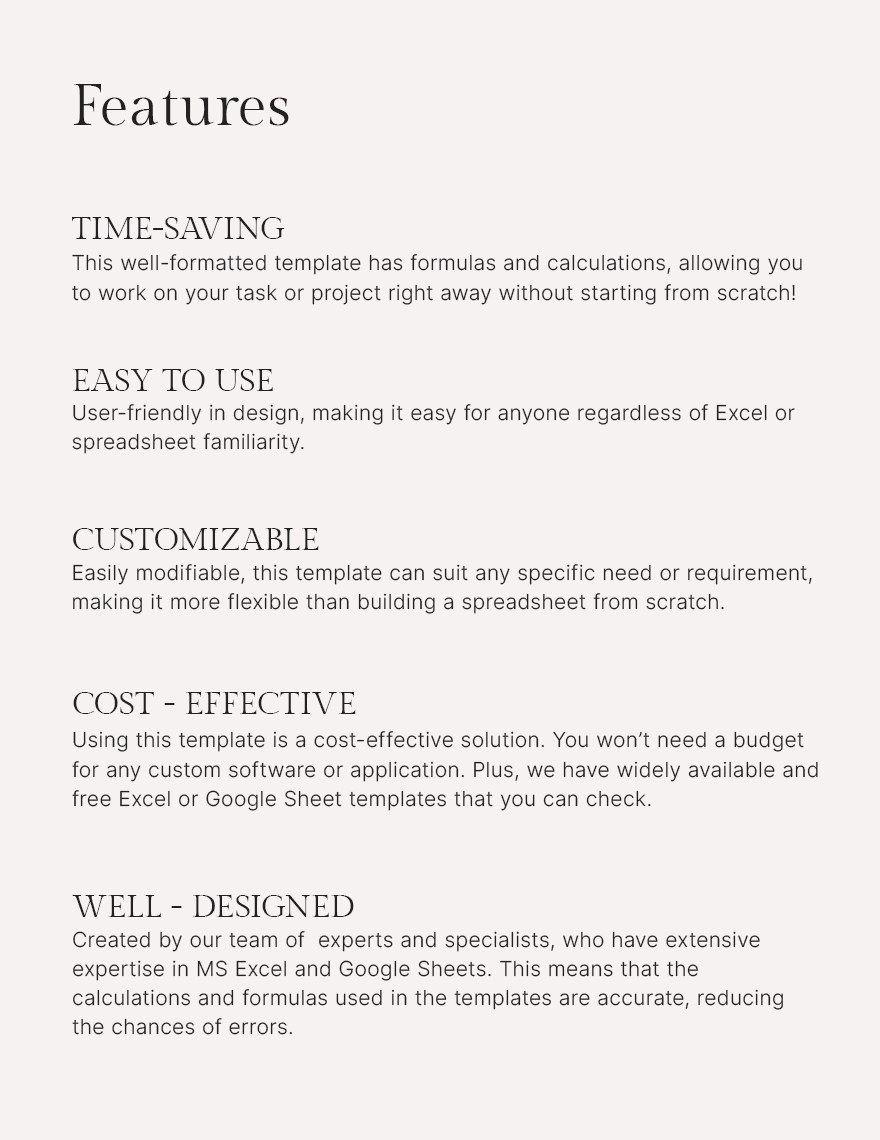 Construction Bid Checklist Template - Google Docs, Google Sheets, Excel ...