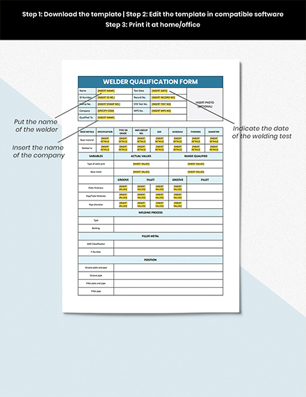 Welder Performance Evaluation Form Fill Out And Sign - vrogue.co