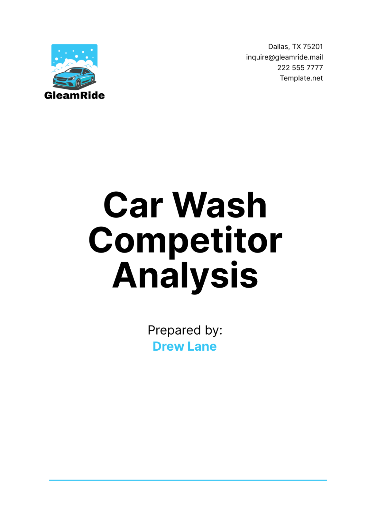 Free Competitor Analysis Templates To Edit Online Free Competitor Analysis Templates To Edit Online