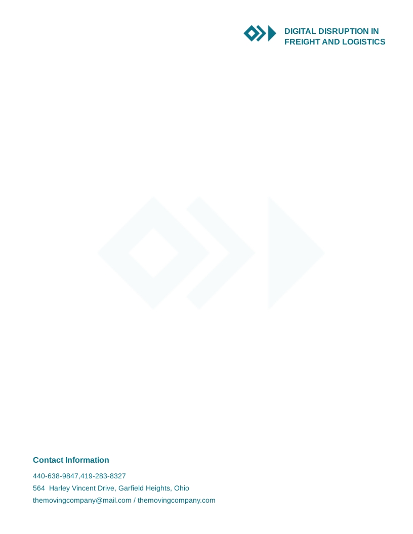 Logistics Letterhead Template - Google Docs, Word | Template.net