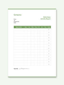 Free Sales Report Template in Adobe Illustrator | Template.net