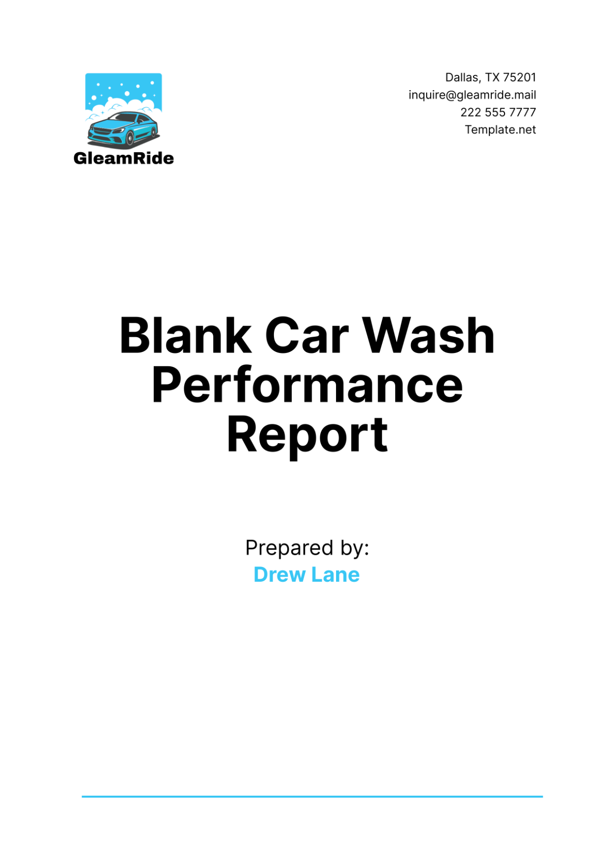 Free Performance Report Templates To Edit Online And Print