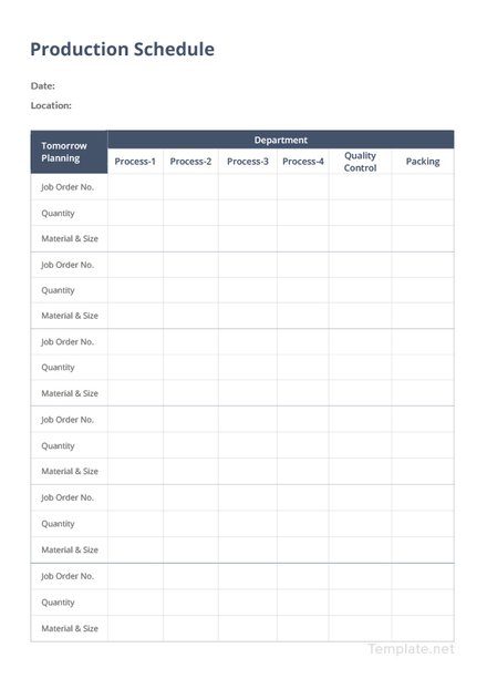 School Timetable Template: Download 128+ Schedules in Word, Pages, PDF ...
