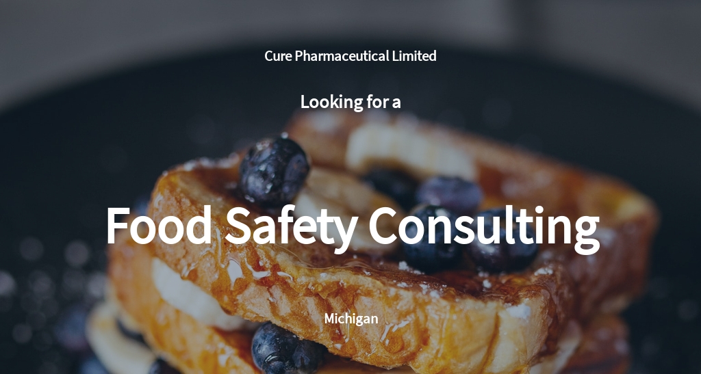 Food Safety Job Description - Design Talk