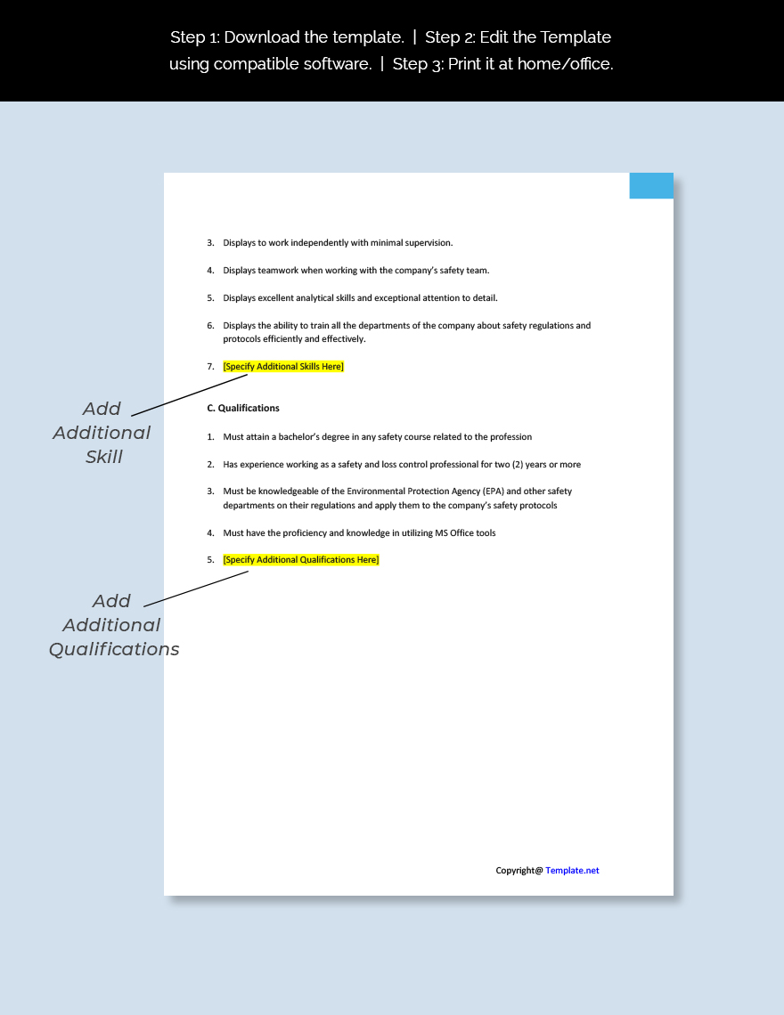 Safety Assistant Job Description Template Download In Word Google safety-assistant-job-description-template-download-in-word-google