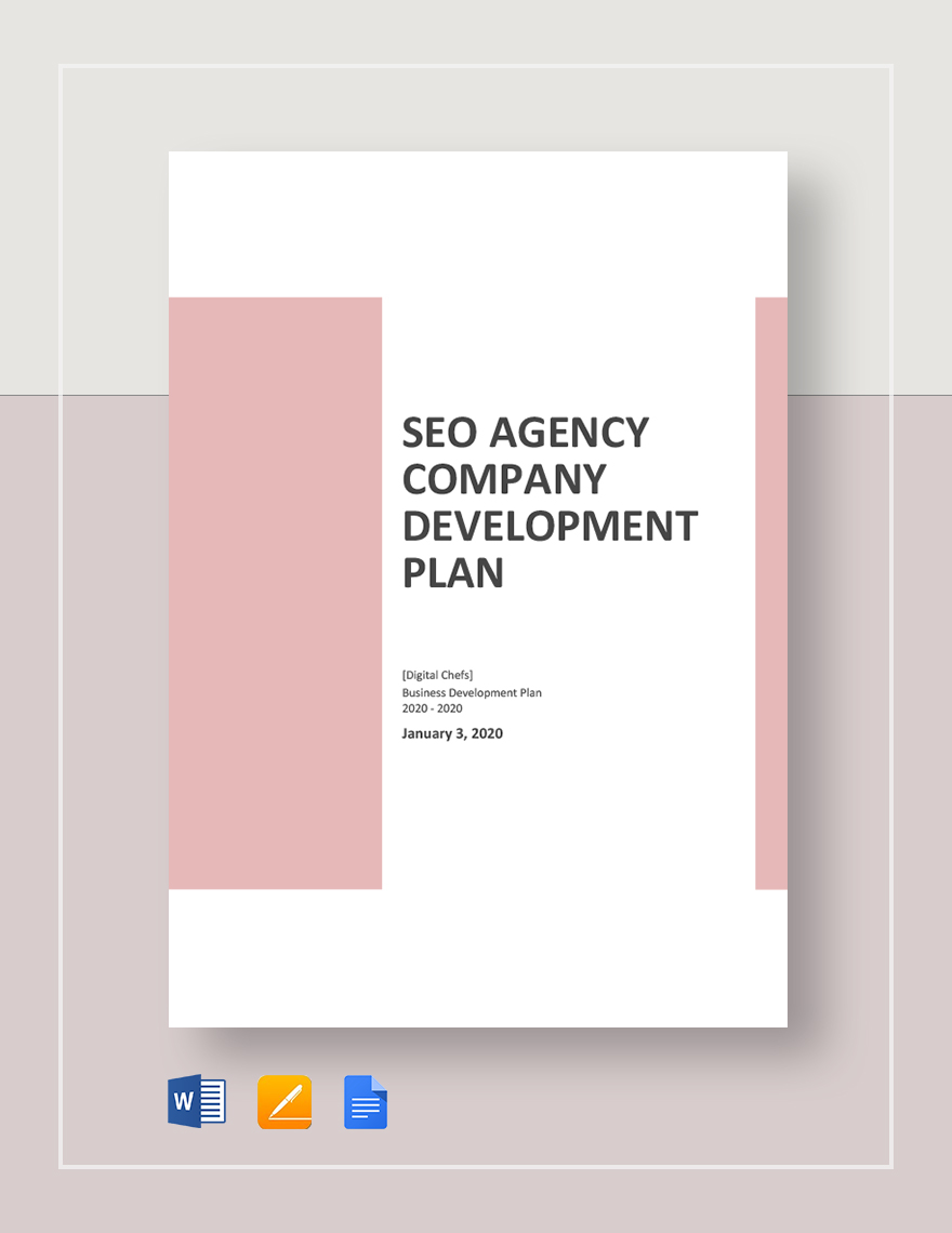 SEO Marketing Plan Template - Google Docs, Word, Apple Pages | Template.net