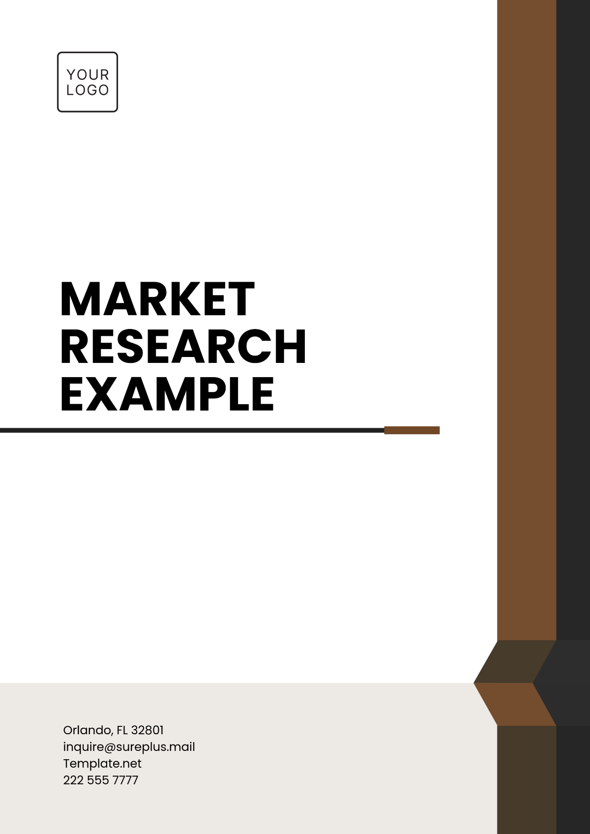 Free Market Research Templates To Edit Online And Print