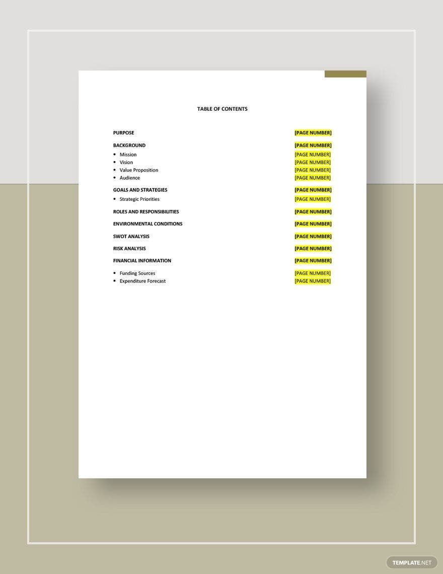 Institutional Development Plan Template - Google Docs, Word, Apple ...