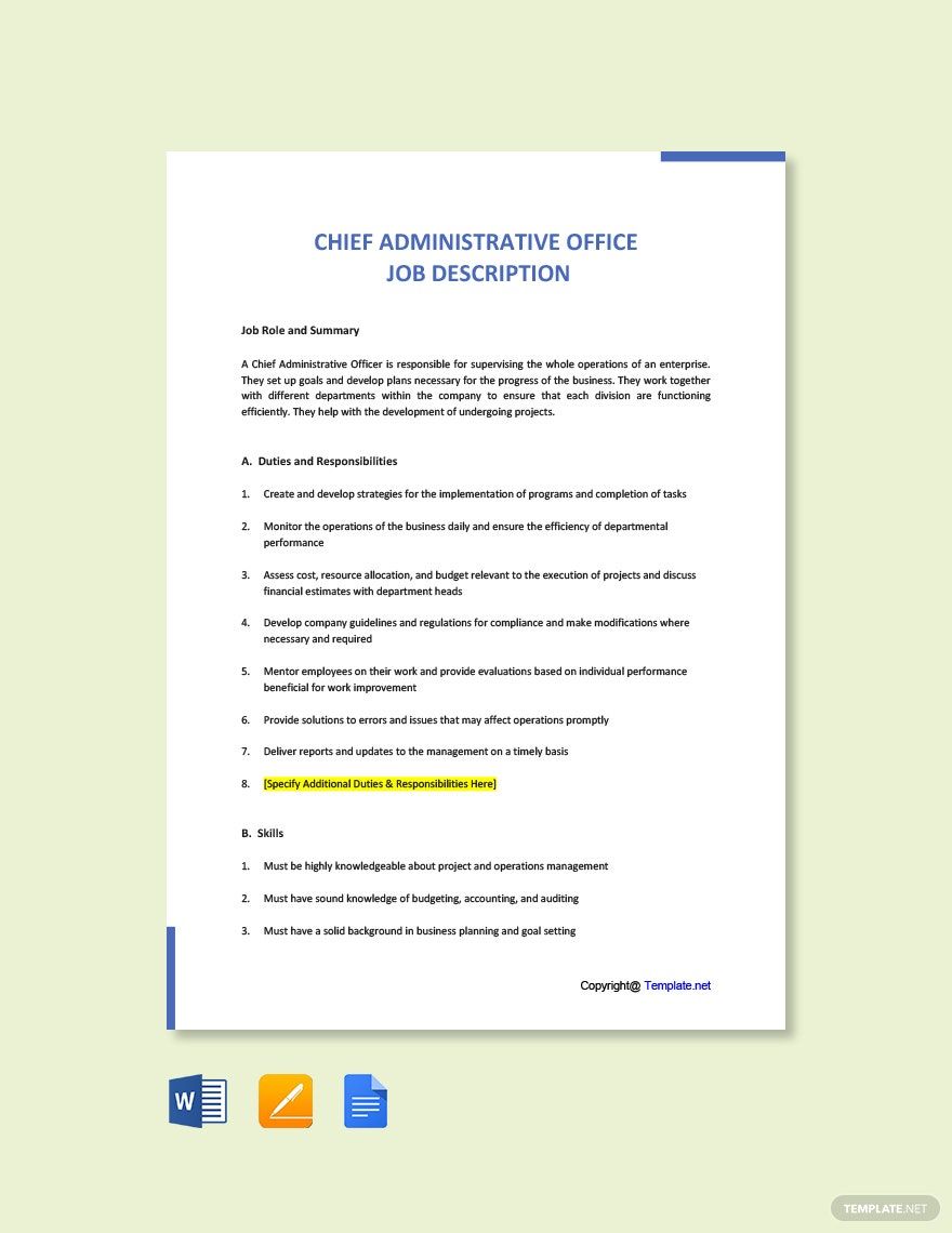 Chief Administrative Officer Job Description Download In Word Google chief-administrative-officer-job-description-download-in-word-google