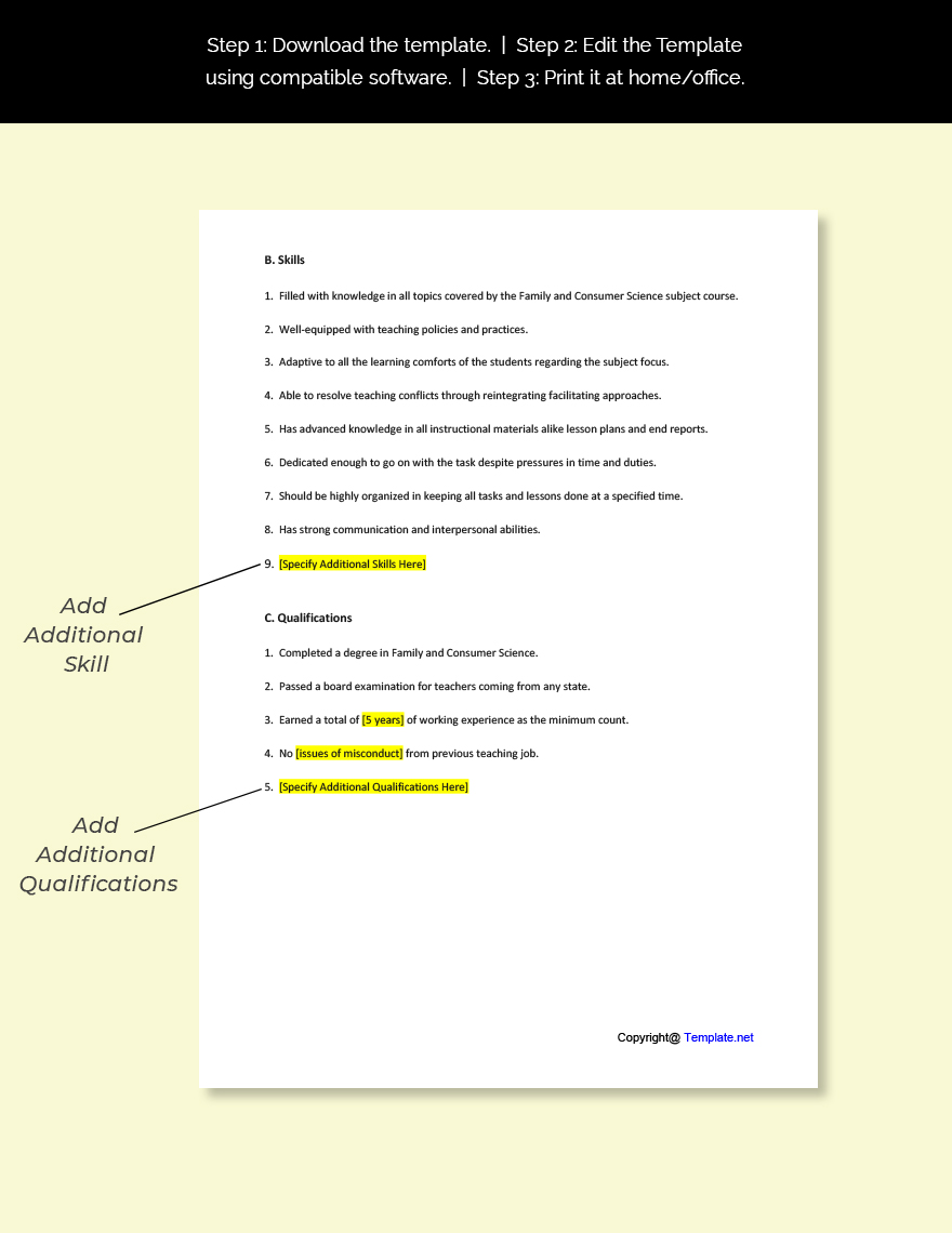 Free Family And Consumer Science Teacher Job Ad Description Template Google Docs Word Apple free-family-and-consumer-science-teacher-job-ad-description-template-google-docs-word-apple