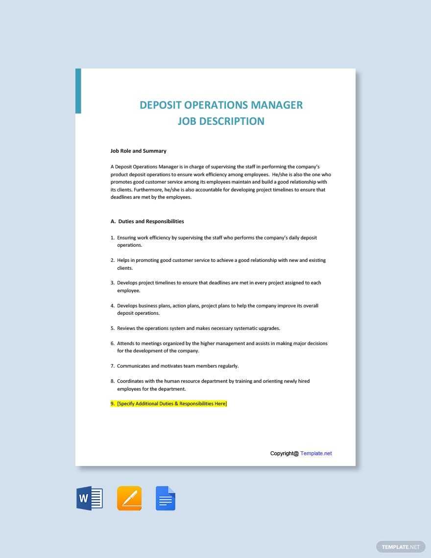 12 Operations Manager Resume Free Sample Example Format