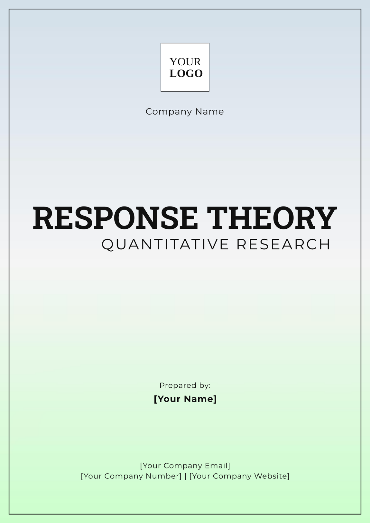 Free Research Quantitative Templates To Edit Online And Print Free Research Quantitative Templates To Edit Online And Print