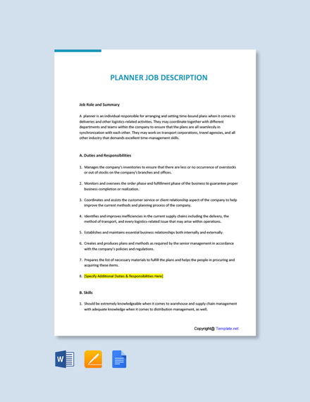 Formal Job Application Letter Template [Free PDF] - Google Docs, Word ...
