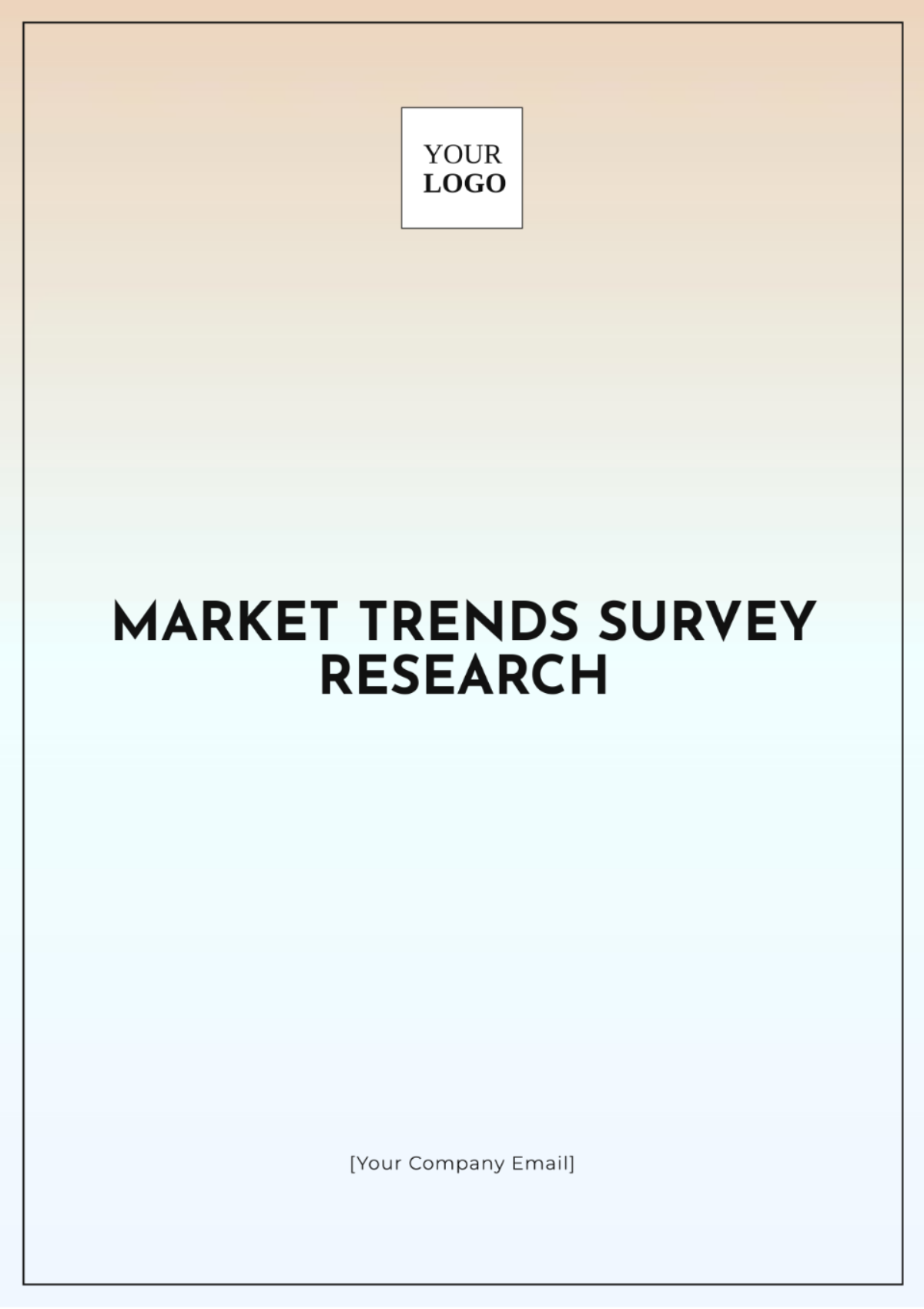 Free Market Survey Templates To Edit Online