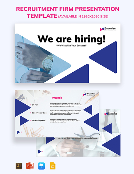 Recruitment Firm Presentation Template