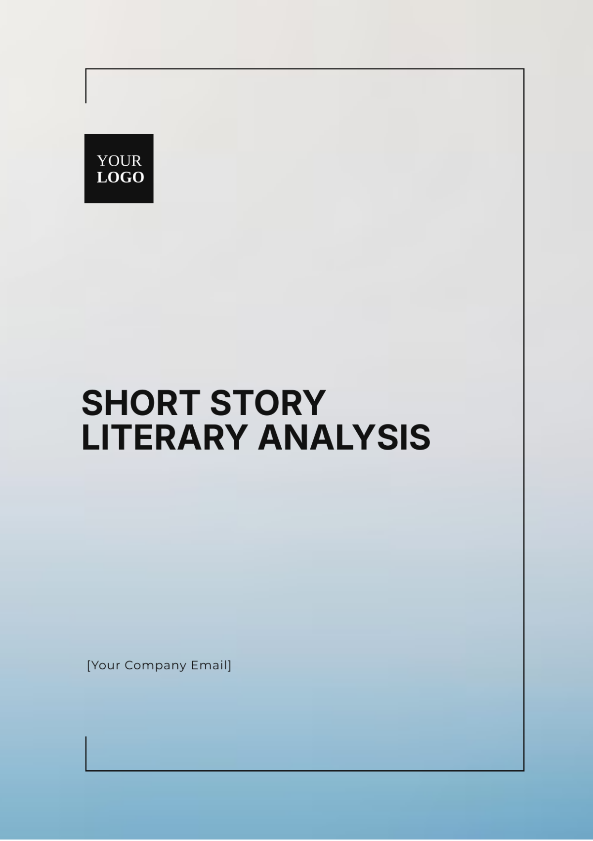 Free Short Story Literary Analysis Template To Edit Online Free Short Story Literary Analysis Template To Edit Online