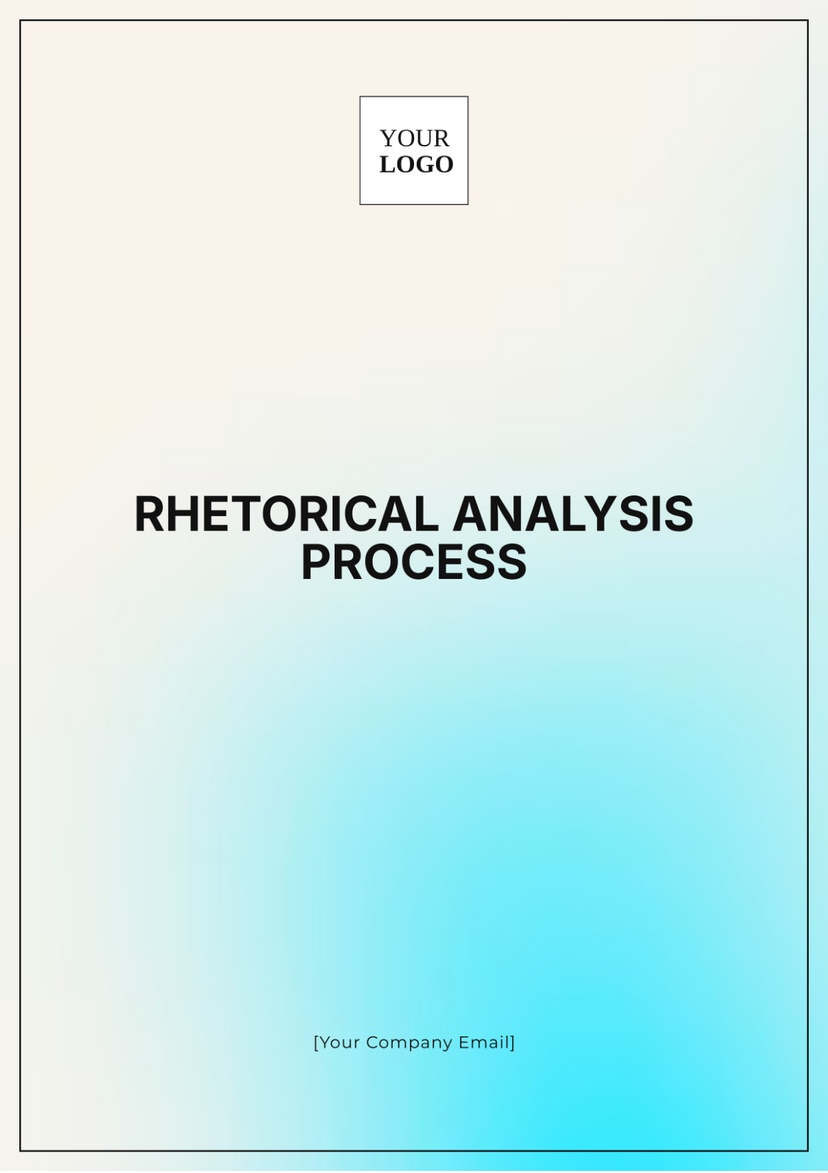 Free Rhetorical Analysis Process Template To Edit Online Free Rhetorical Analysis Process Template To Edit Online