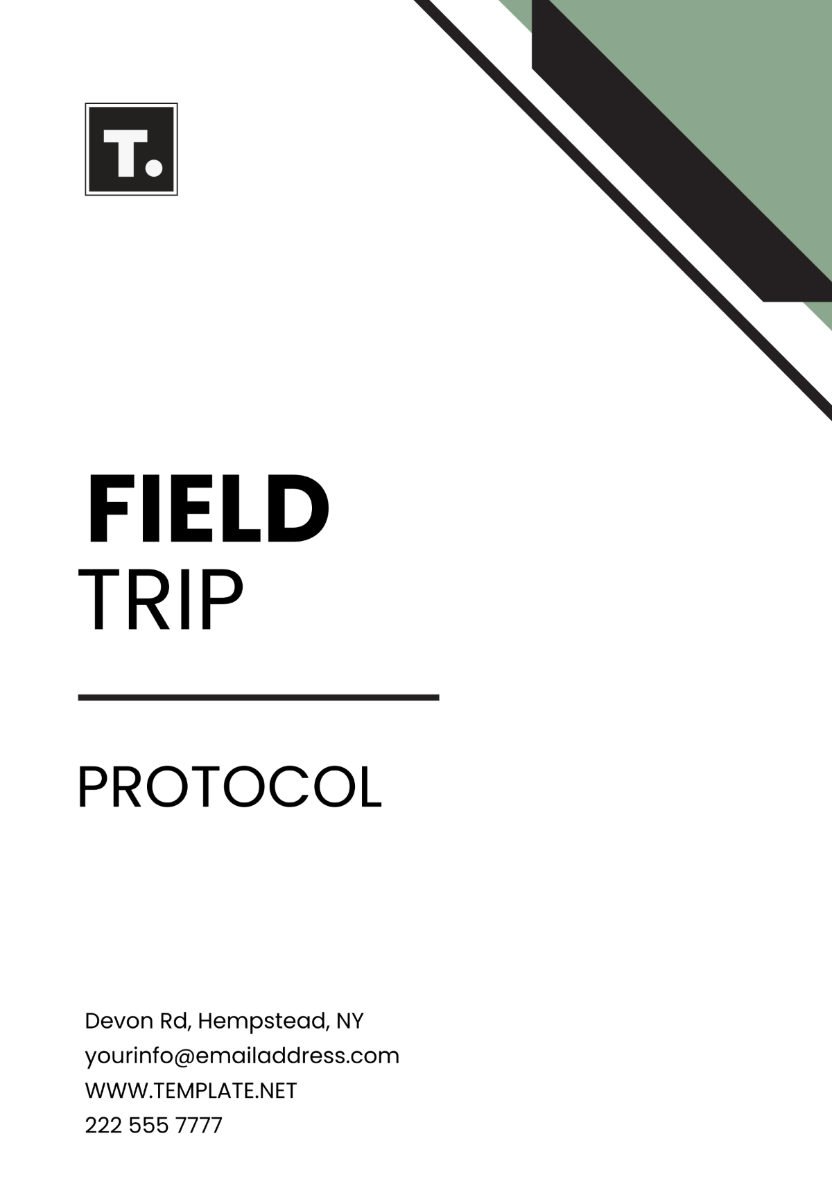 Free Field Trip Protocol Template To Edit Online