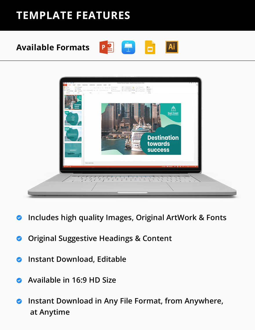 Shipping Presentation Template - Download in PowerPoint, Google Slides ...