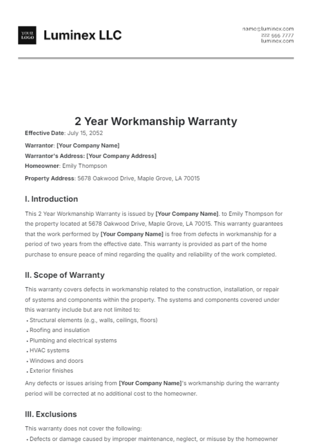 Free Used Car Warranty Template To Edit Online Free Used Car Warranty Template To Edit Online