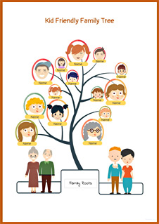 Family Tree Chart Template in Microsoft Word, Excel | Template.net