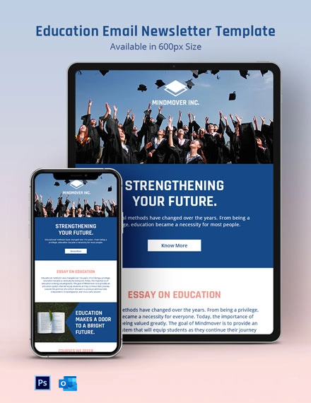 Education Email Newsletter Template
