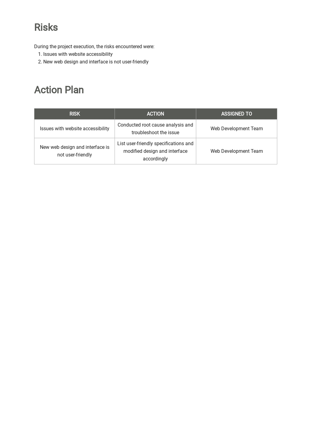 Weekly Work Progress Report Template [Free PDF] - Word | Apple Pages